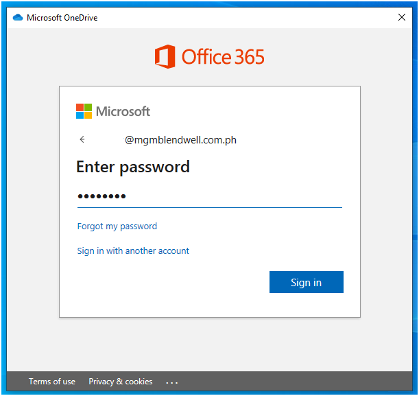 Login to OneDrive | IT Knowledgebase